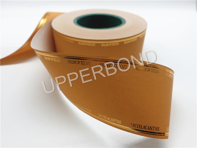 Packing Materials Yellow Tipping Paper For Cigarette Filter